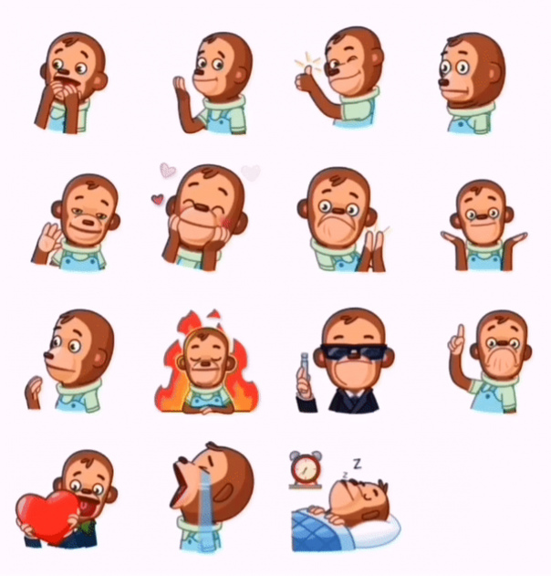 Записи по тегу #monkey | Telegram Stickers - Стикеры | ВКонтакте